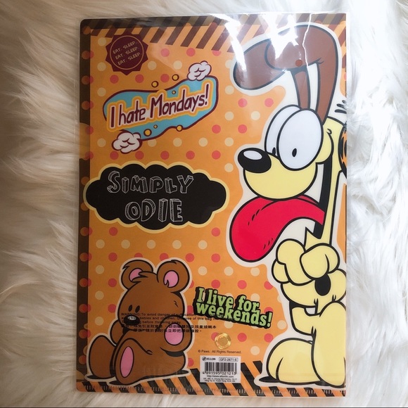 Garfield | Office | Garfield A4 Folder Binder Stationary | Poshmark